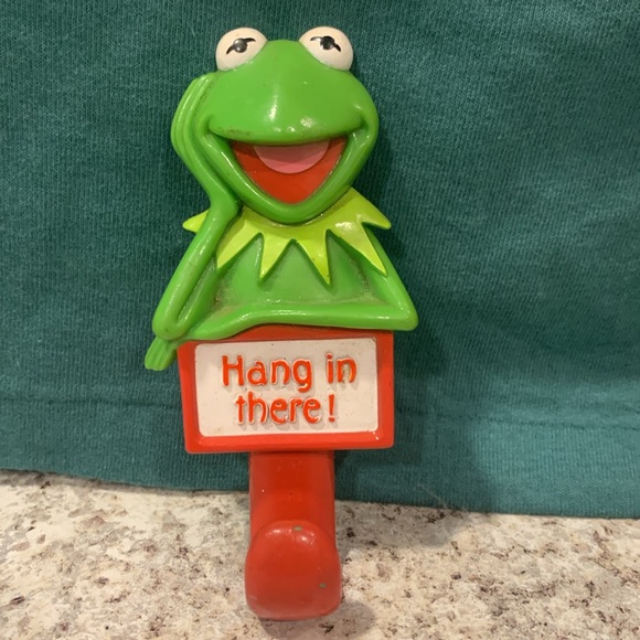 Disney | Wall Decor | Rare Vtg 97s Kermit The Frog Plastic Wall Hook ...